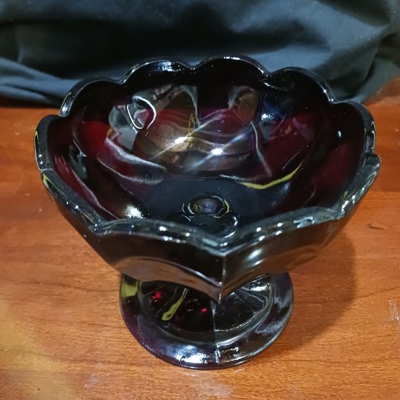 Anchor Hocking | Accents | Anchor Hocking Ruby Red Desert | Poshmark